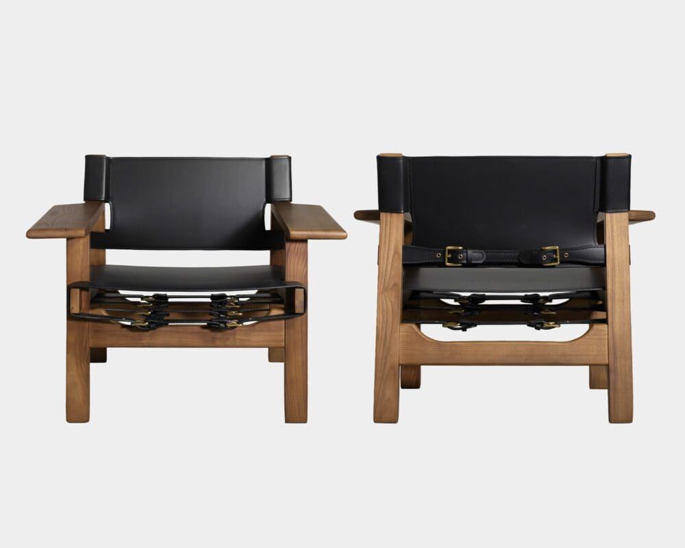 Butaca de madera Padel Marrón - Versátil y resistente | NIHM Design