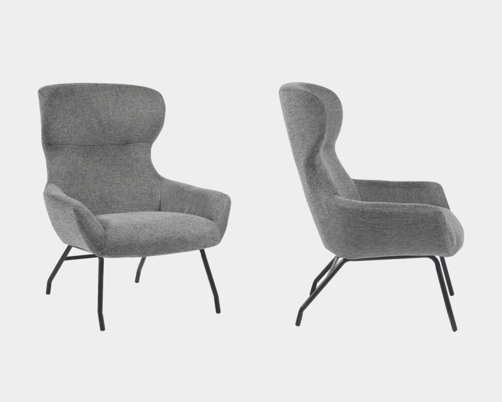 Butaca Makena Gris Oscuro - Sofisticado y cómodo | NIHM Design