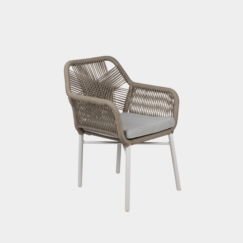 Silla De Terraza Nora Blanco | NIHM Design
