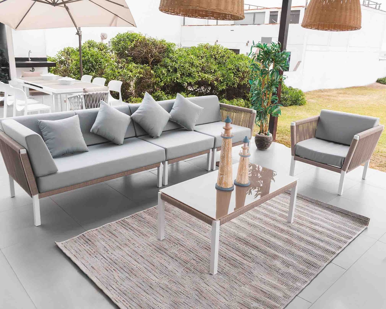 7 formas de decorar tu terraza con muebles de exterior funcionales ...